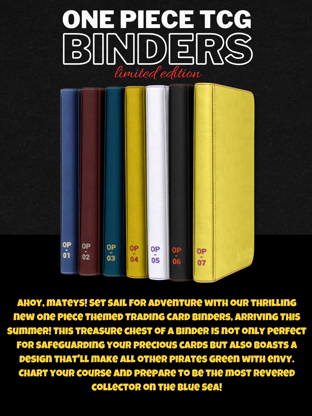 One Piece Edition Binders – bindrz